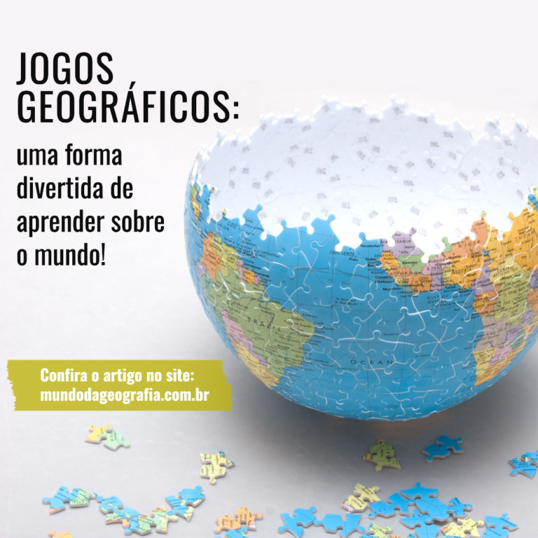 Jogos geográficos: uma forma divertida de aprender sobre o mundo ...